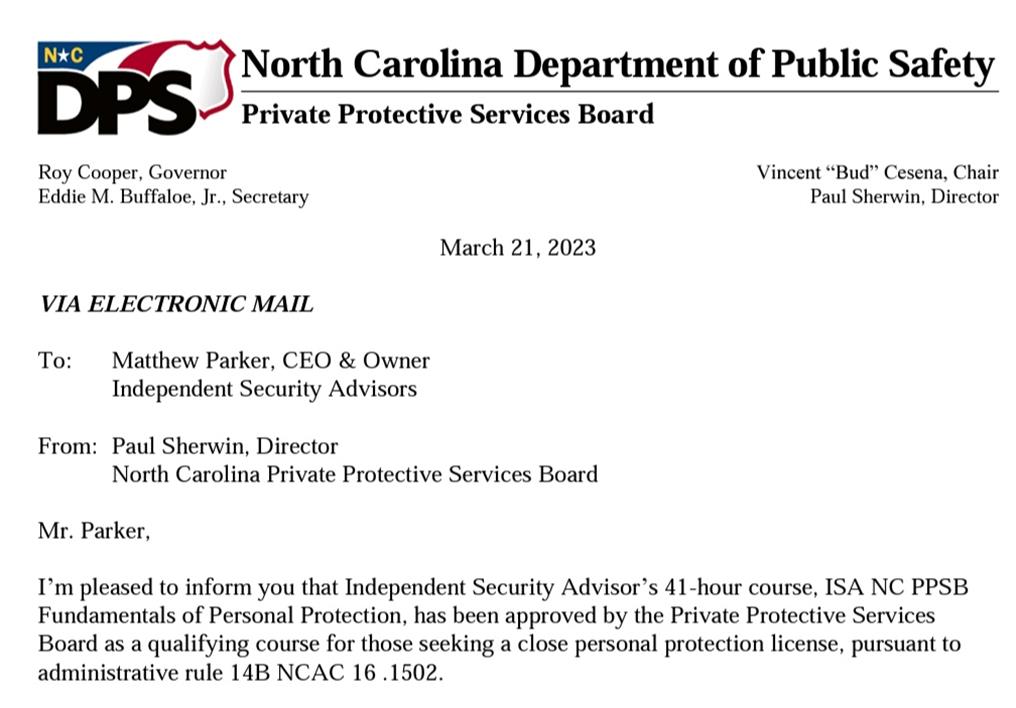 Independent Security Advisors LLC